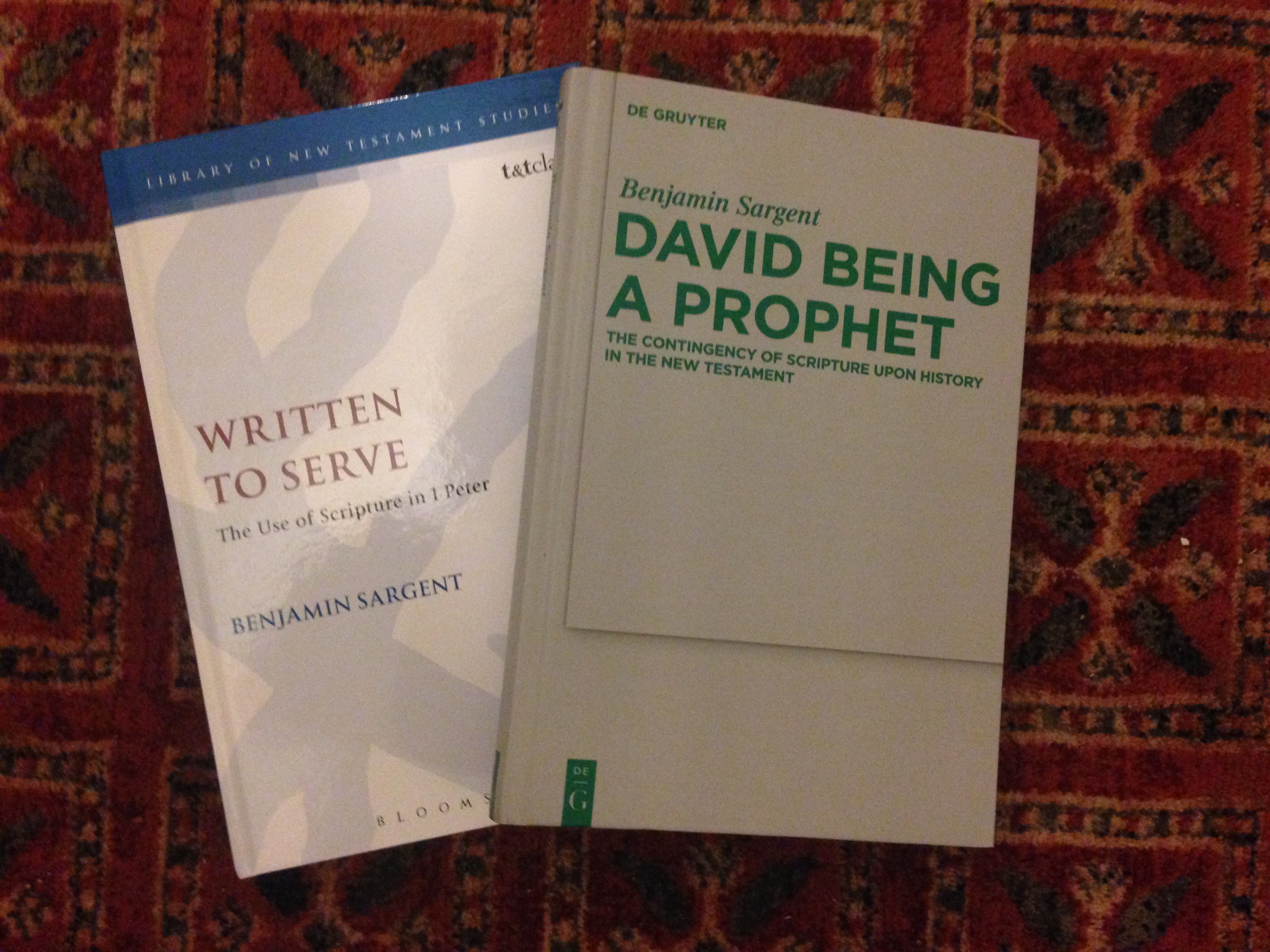 Writing – Benjamin Sargent